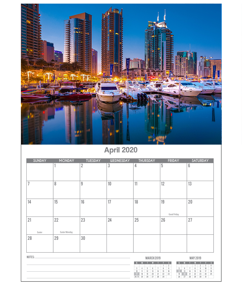 Wall Calendars - Beautiful Destinations