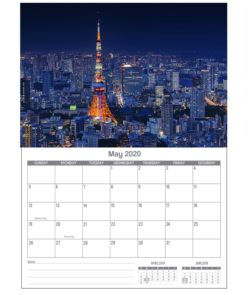 Wall Calendars - Beautiful Destinations