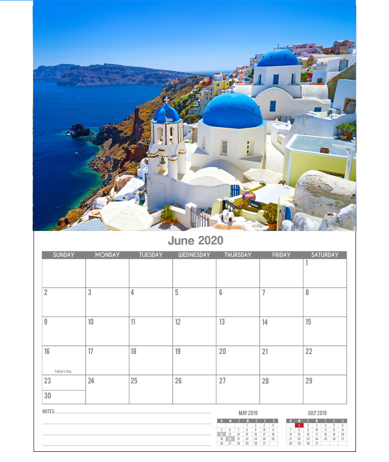 Wall Calendars - Beautiful Destinations